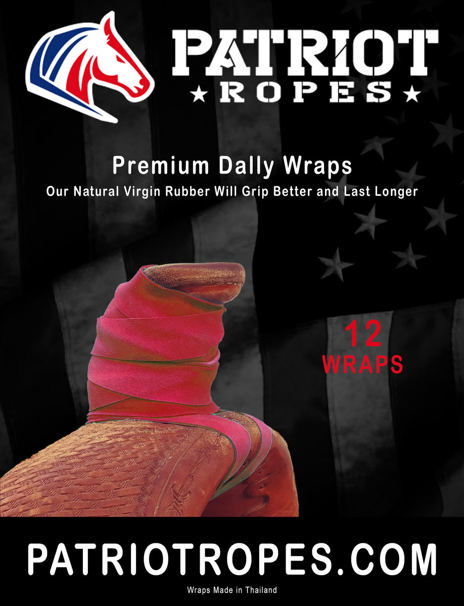 Premium Dally Wraps 12 Pack Red – Patriot Ropes LLC